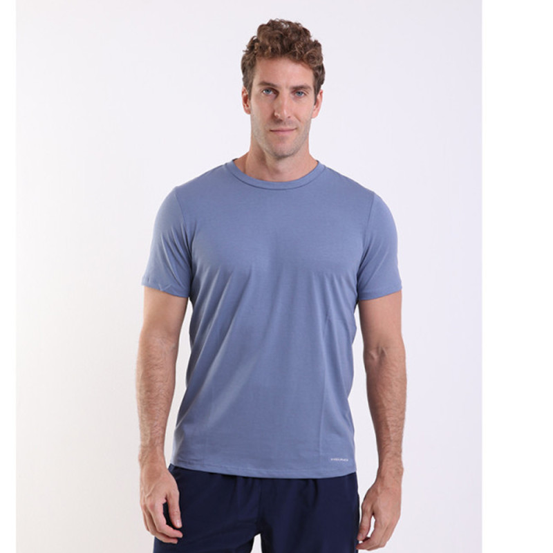 Camiseta Head Masculina Pima - Azul